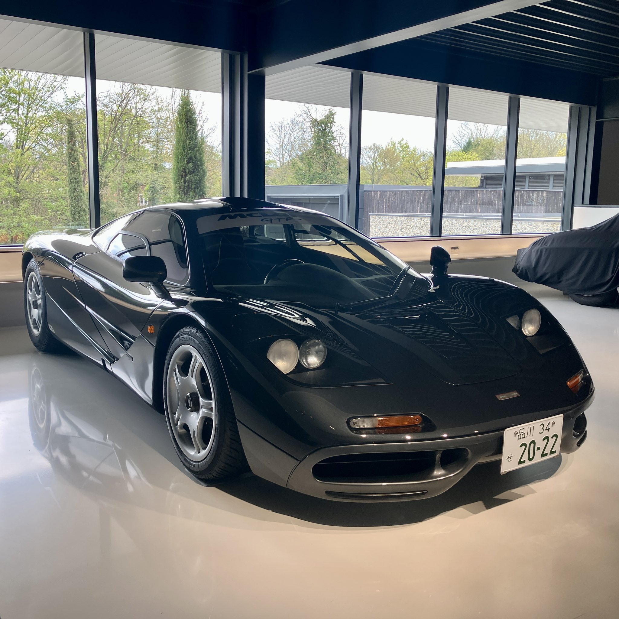 Mclaren F1 Blue And Black