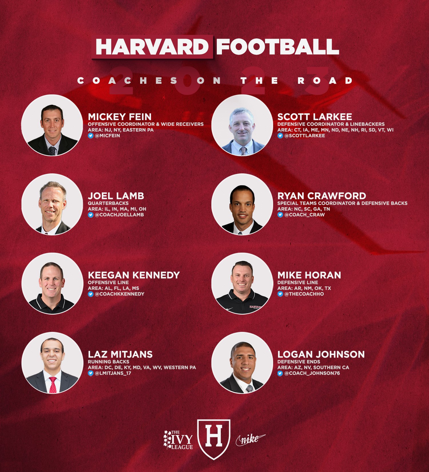 Harvard Football Coaches Mickey Fein (@MicFein) / X