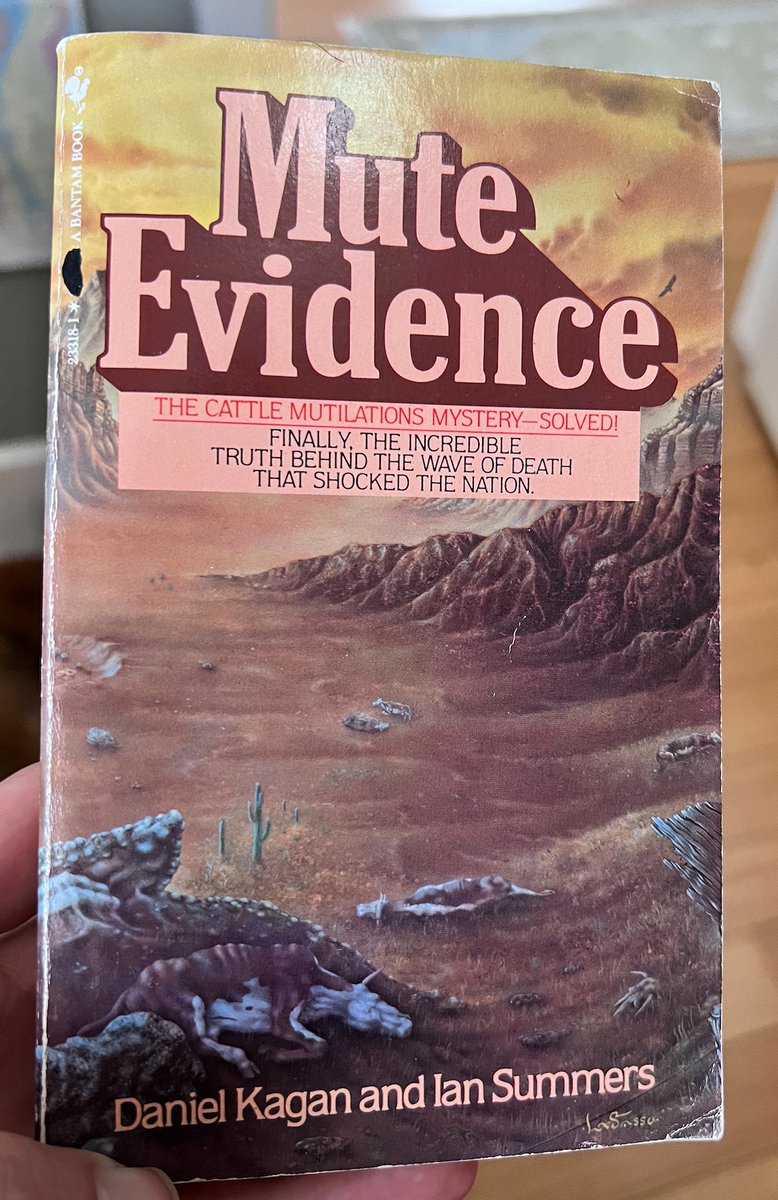 Mick West on Twitter: "Reading the first section of this, an overview of the cattle mutilation ...
