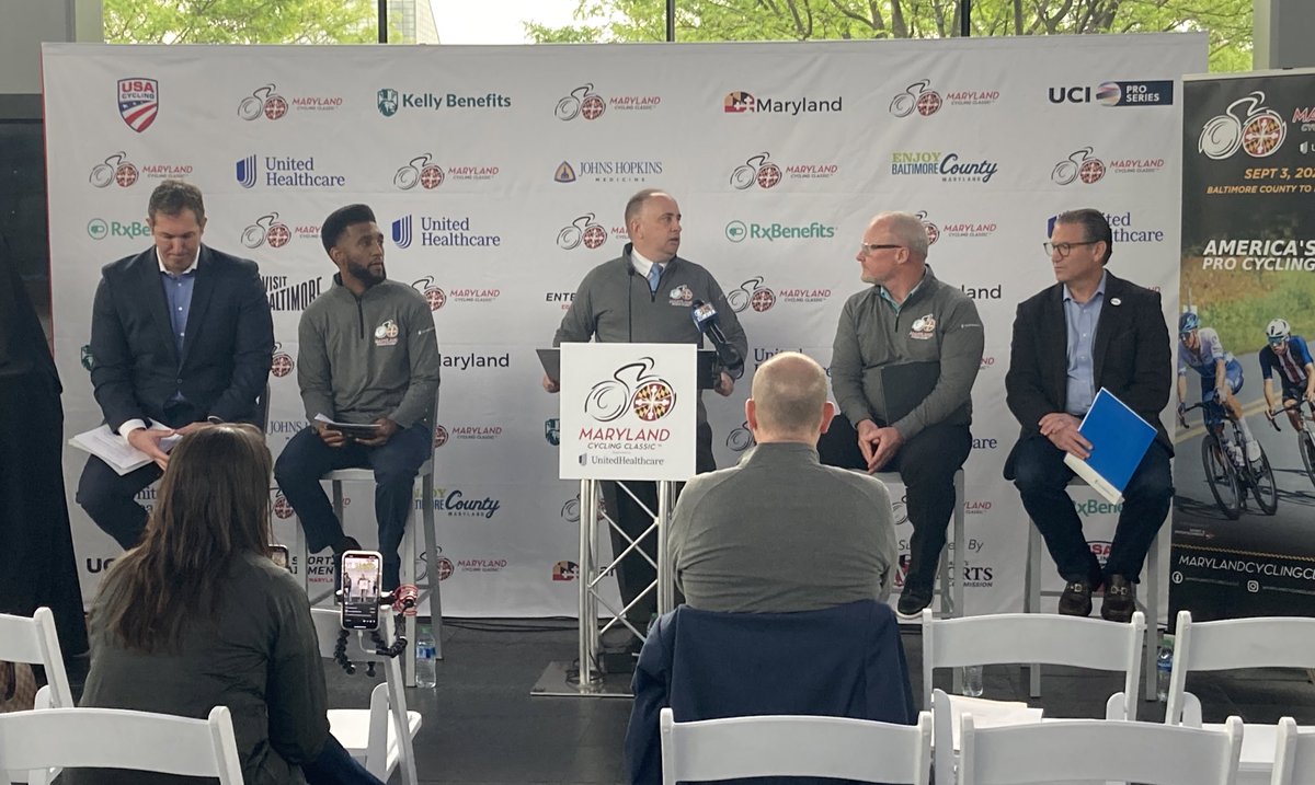 Ken Duffy on Twitter: "Organizers and local leaders announce 2nd annual Maryland Cycling Classic ...