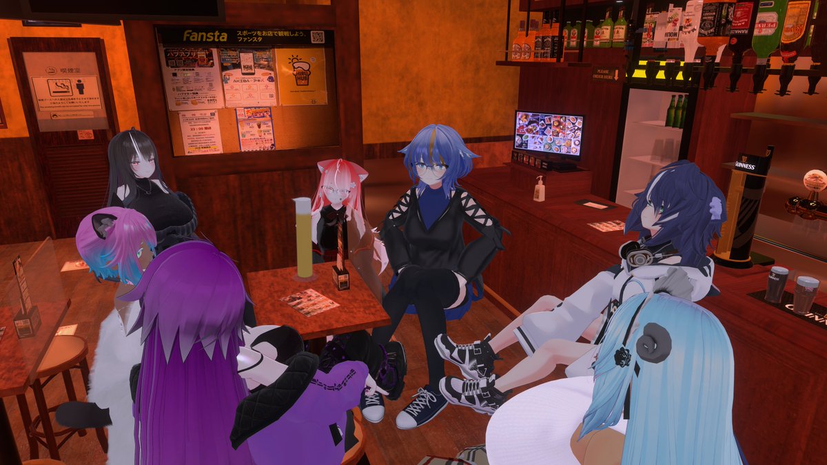 赤身_Lean on Twitter: "秋Hub行く前にVRChatで秋Hubに行く姿"