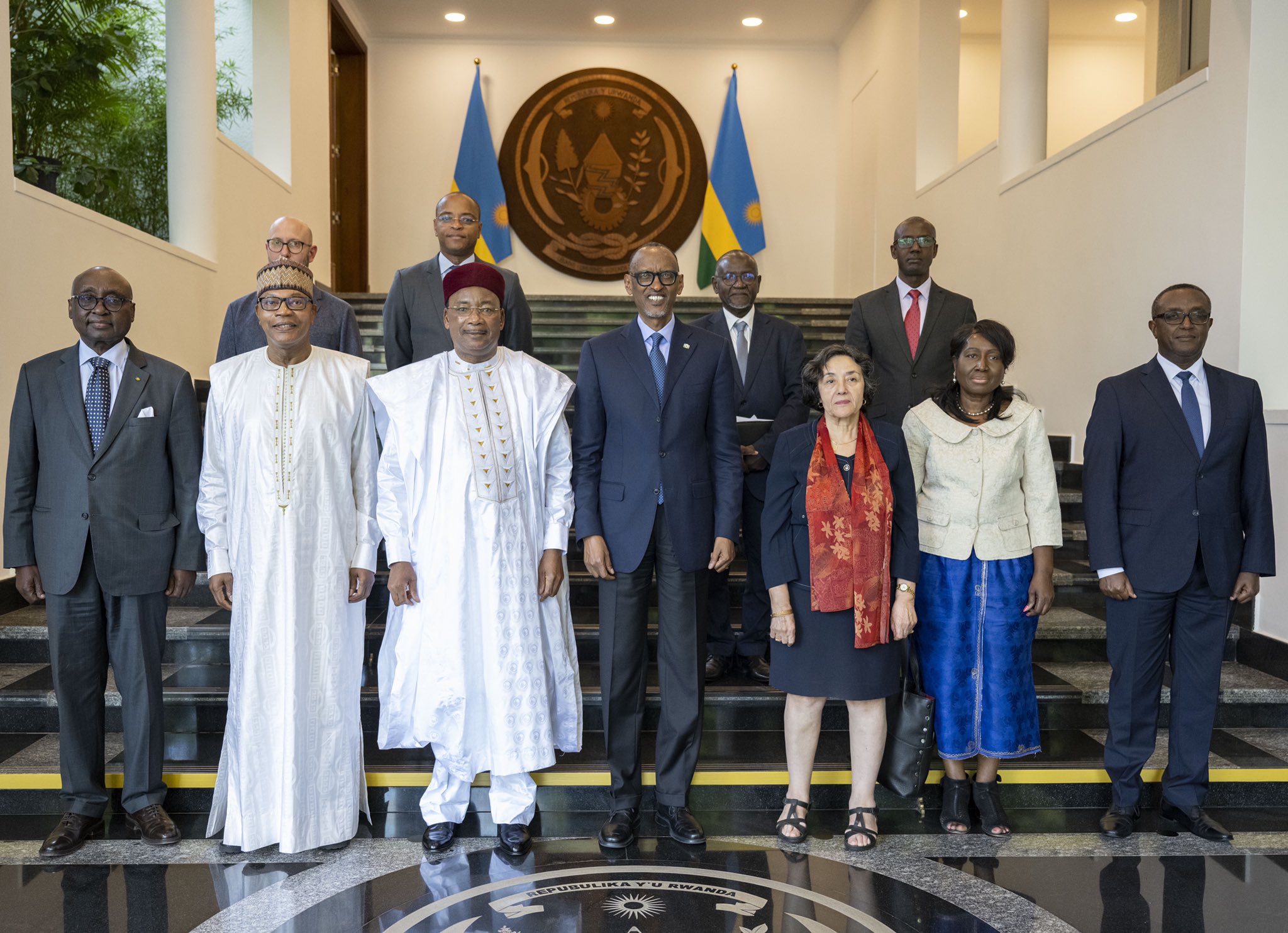 Presidency | Rwanda on Twitter: "President Kagame also met with a delegation from the ...