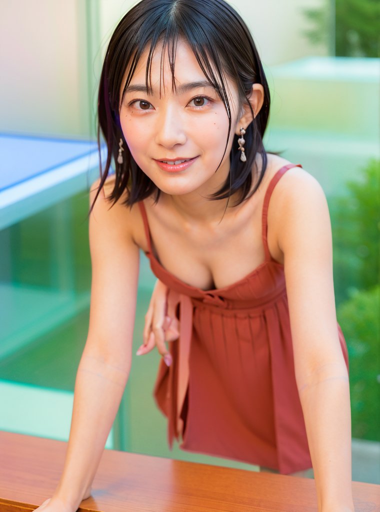 大阪の星 こなモン On Twitter 檜山沙耶 さんaiイラスト。 ベースのモデルを変えて描画してみた。 写真感が出てきた?? 服装