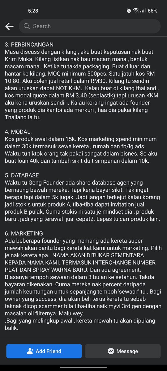Khairul Anuar on Twitter: "Pendedahan berani mati oleh EX-GENG FOUNDER EXPRESS di Klate. Produk ...