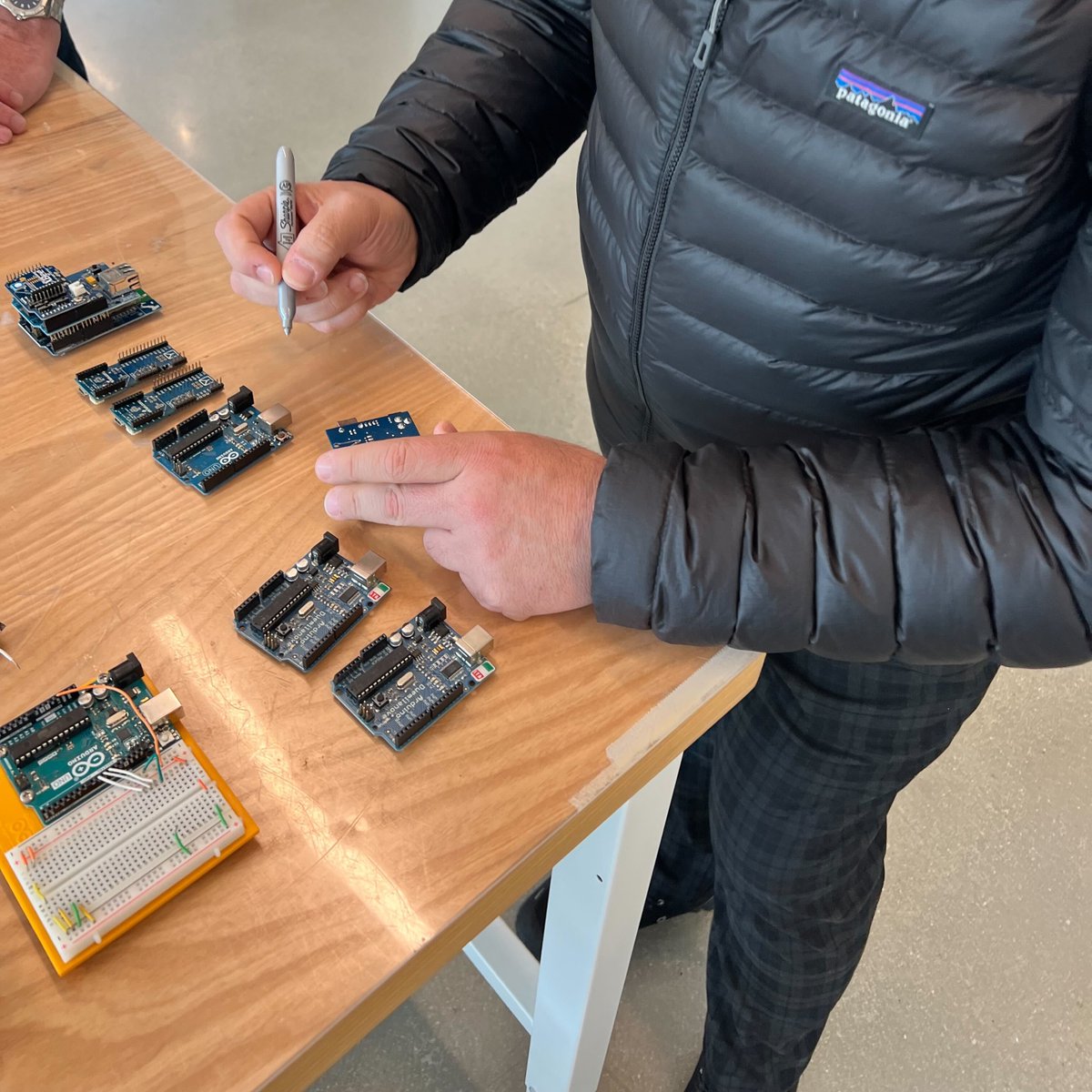 Arduino On Twitter Earlier Today Mbanzi And Benstr Stopped By Illinoistech S Institute