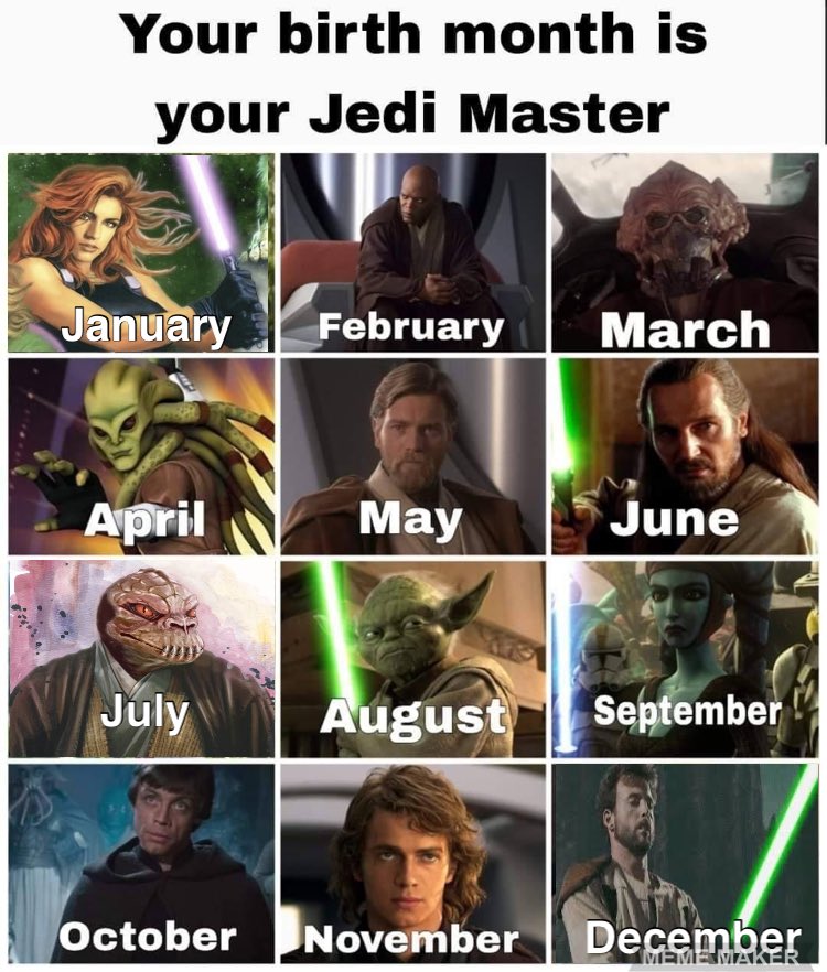 Jedi Master Memes When Your Jedi Master Has Accepted You As Their