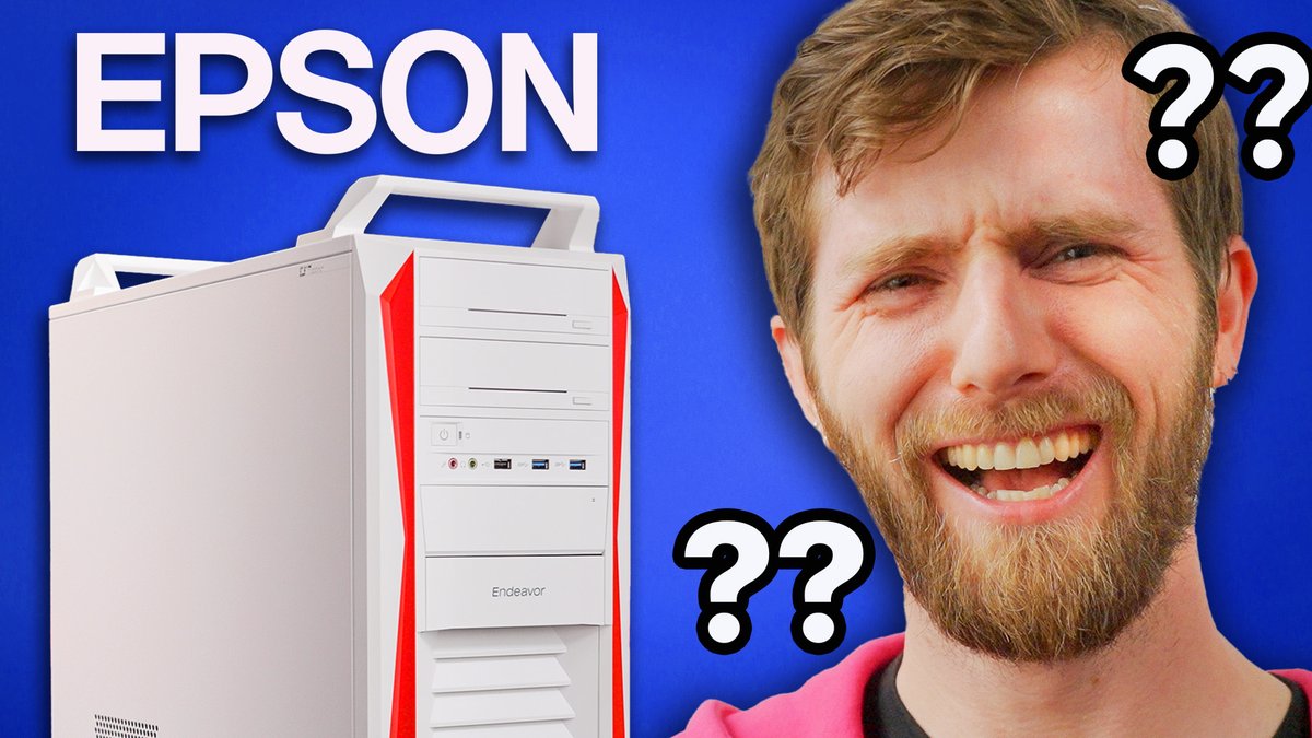 Linus Tech Tips on Twitter: "NEW VIDEO!! I Bought a Gaming PC from EPSON https://youtu.be ...