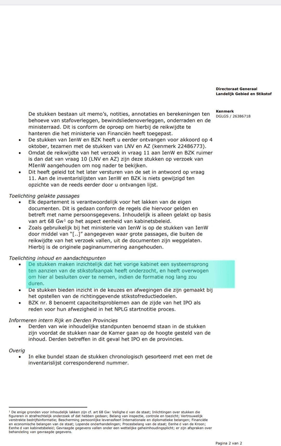 Marloes de Bruijn on Twitter: "@PieterOmtzigt In 1 van de bijlages staat: ".....een # ...