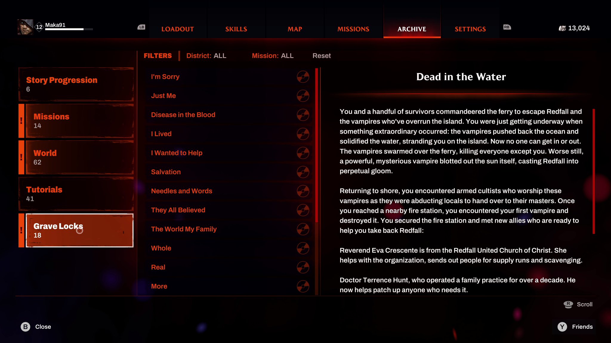 Patrick Maka on Twitter: "I'm working on a collectibles guide for Redfall. No promises, but I'm ...