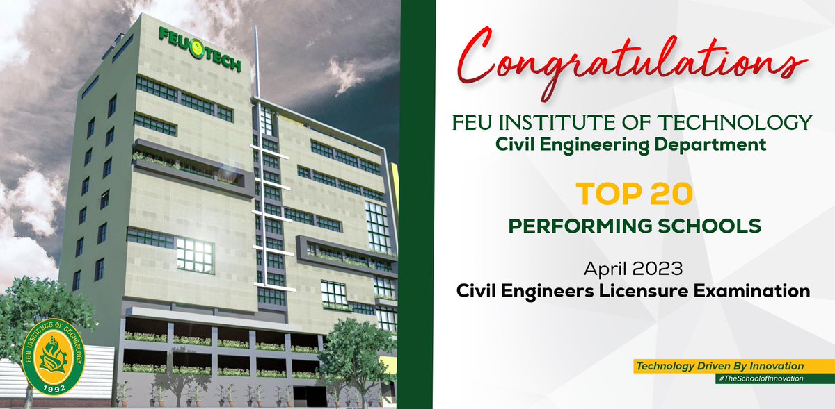 FEU Tech on Twitter: "iTAMARAW SPOTLIGHT --- Surpassing the national passing rate once again ...