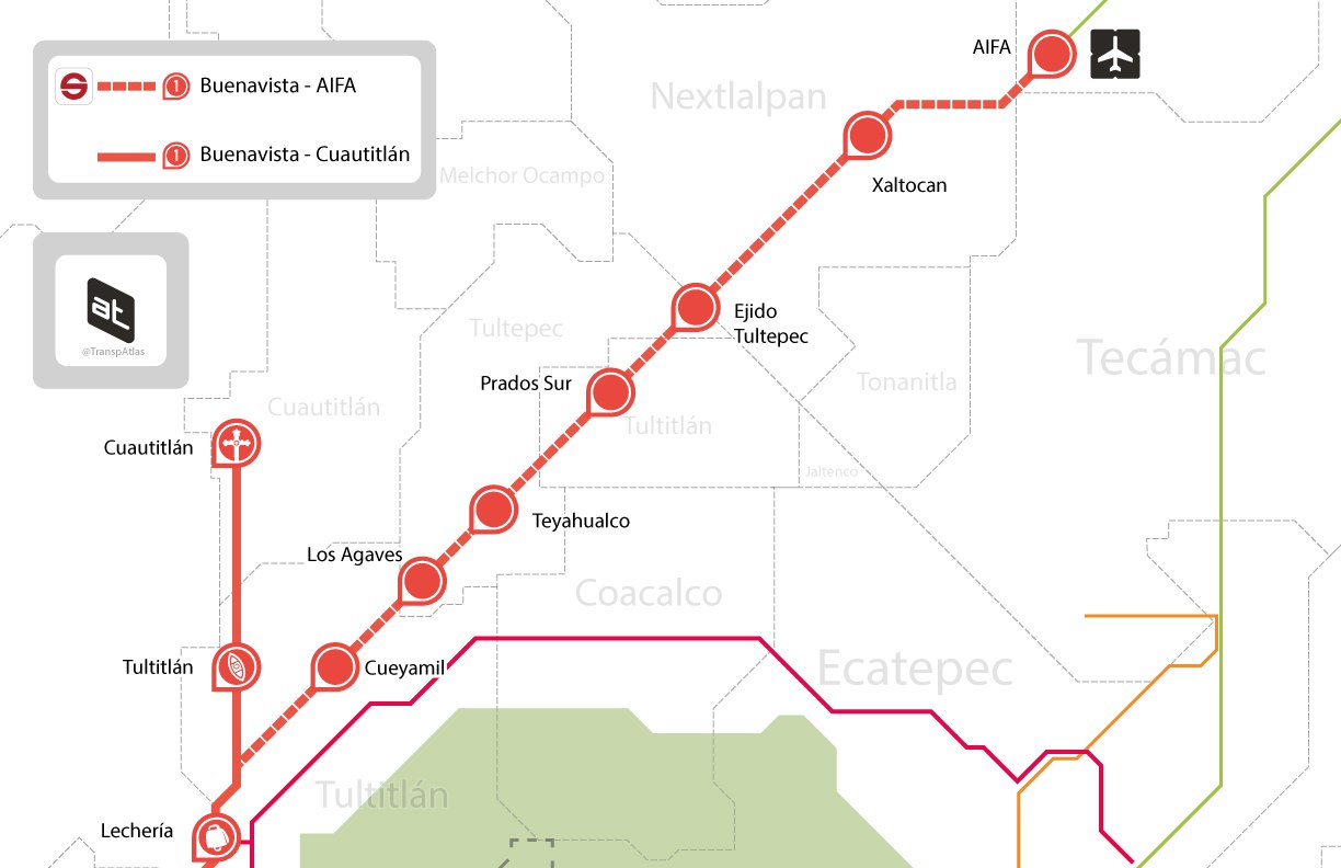 Estaciones del Tren Suburbano | Guía completa con mapa, horarios y ...