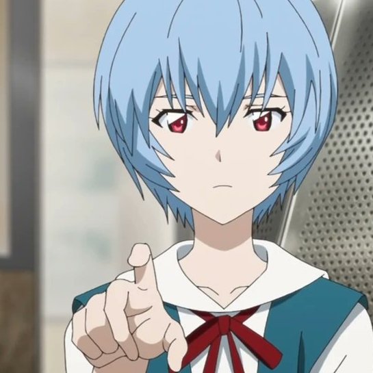 Rei Ayanami on Twitter: "She is blushing. She might miss it."