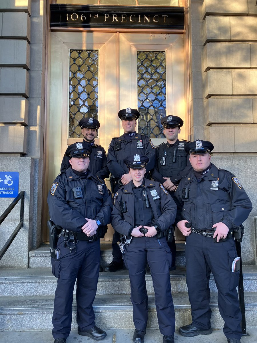 Nypd 106th Precinct On Twitter The 106 Precinct Welcomes 6 New Police