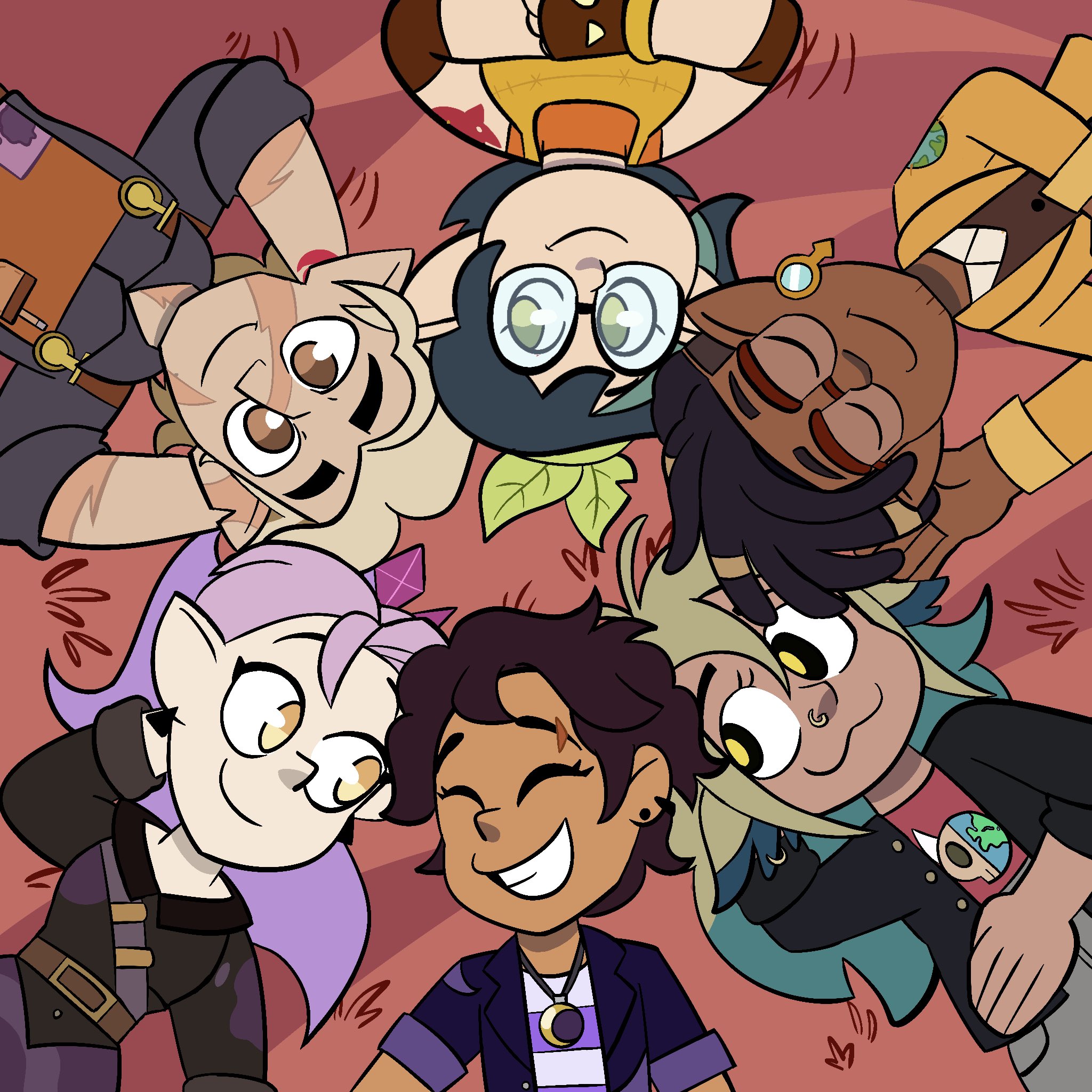🍩Doughnut Doodles🍩 on Twitter: "Hex Squad redraw! #TheOwlHouse https://t.co/JNhIw4M04i" / Twitter
