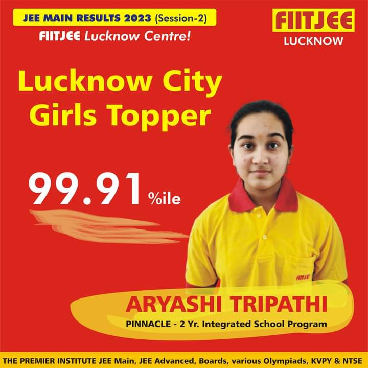 FIITJEE Lucknow on Twitter: "JEE Main Results 2023 (Session-2) from FIITJEE Lucknow Centre ...