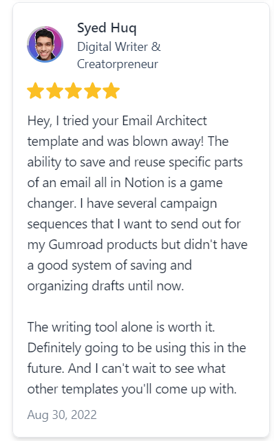 Email Architect. An email marketing system for Notion. Write, manage ...