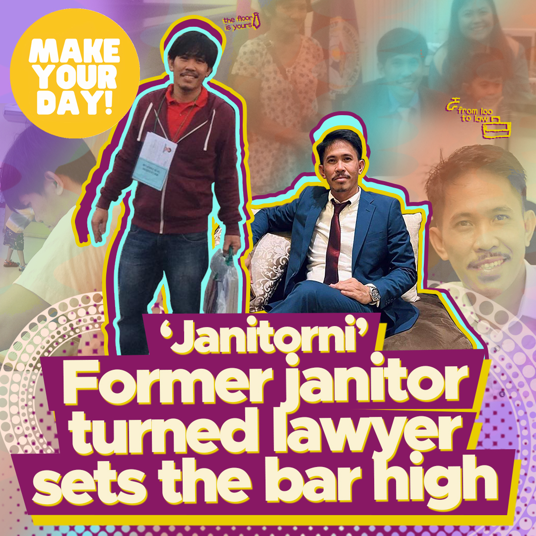 GMA Integrated News on Twitter: "“Janitorni” ang tawag kay Ramil Comendador—isang dating janitor ...