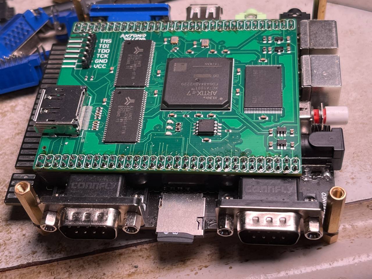 antonio villena on Twitter: "This ZXTRES model has an Artix A100T FPGA, 2MB SRAM and 64MB SDRAM ...