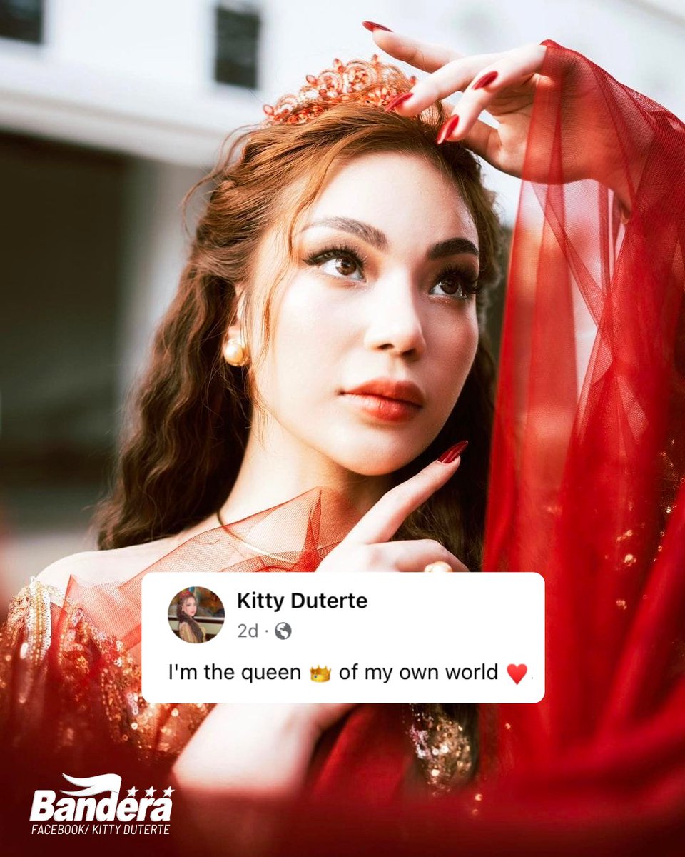 Bandera on Twitter: "STUNNING QUEEN 👑 LOOKING pretty at regal ang social media personality na si ...