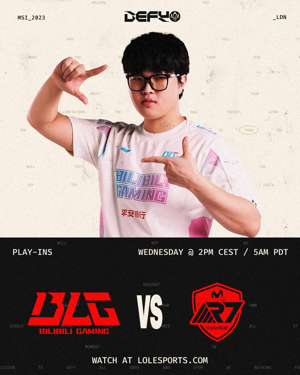 LPL on Twitter: "The reigning MSI champion top laner is here to carry BLG to a new high level ...
