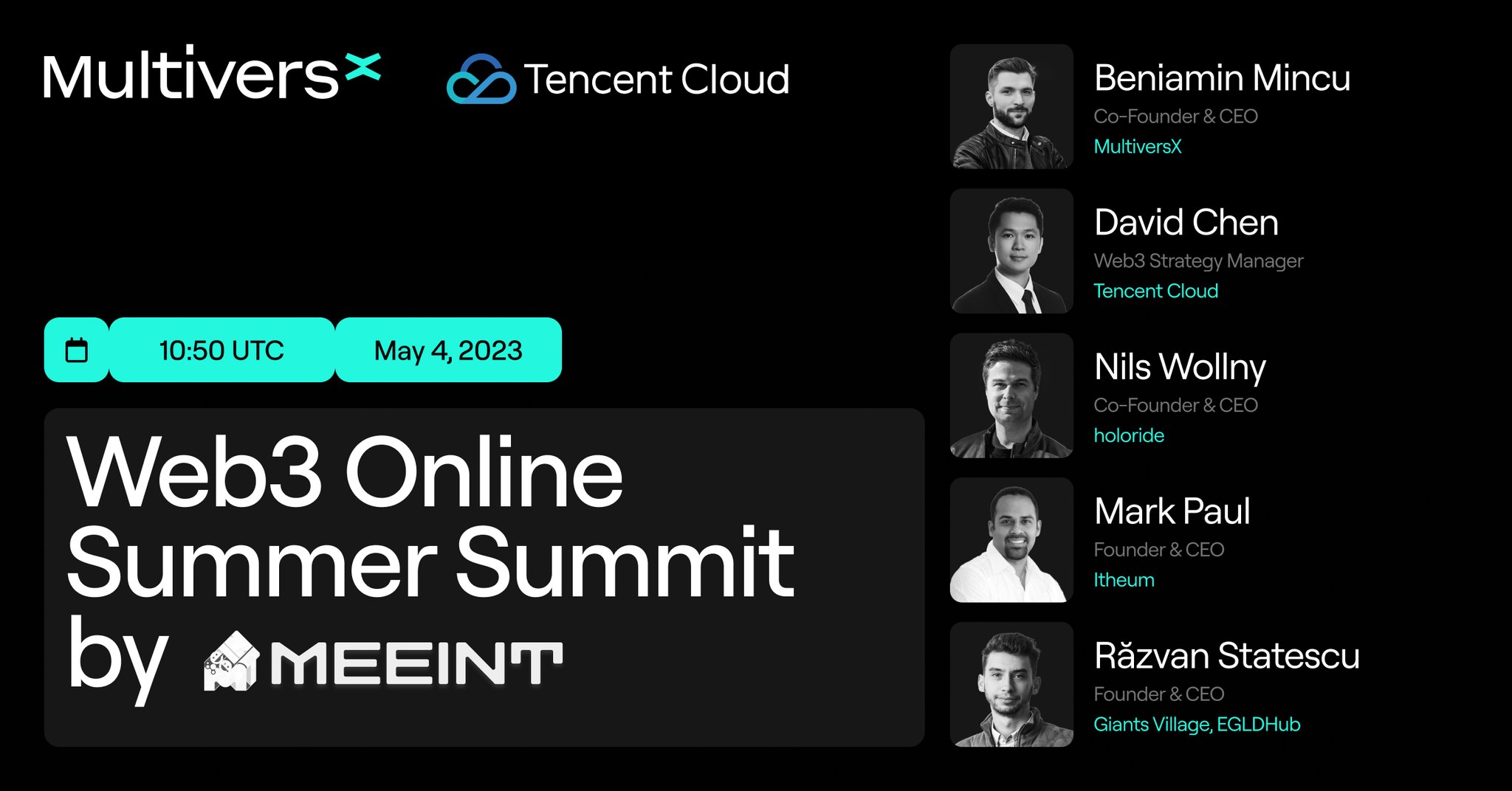 holoride on Twitter: "Exciting news!👇 As part of the 'Web3 Online Summer Summit' via @meeintdao ...