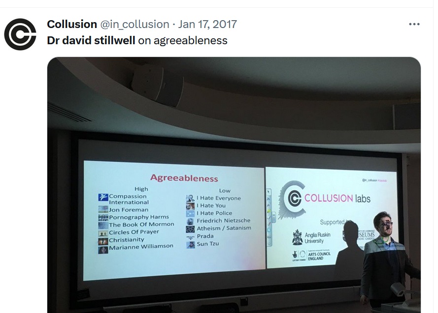 So, who is Dr David Stillwell? - المسلسل من artisbrutal2021 ...