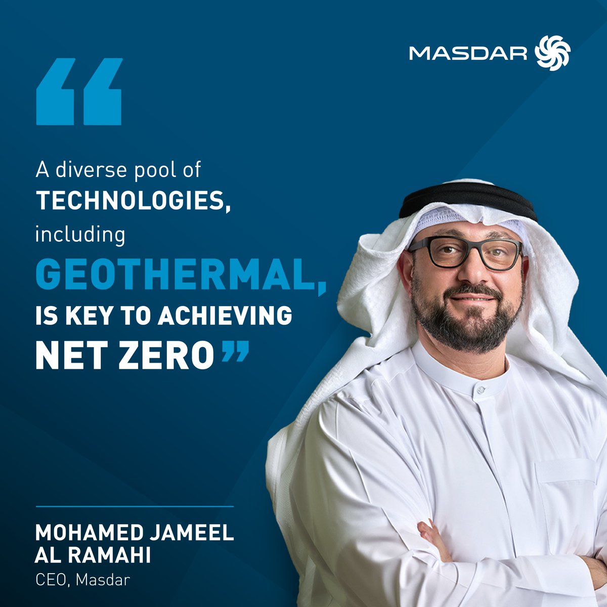 Masdar on Twitter: "In a recent insightful article, Mohamed Jameel Al Ramahi, CEO of #Masdar ...