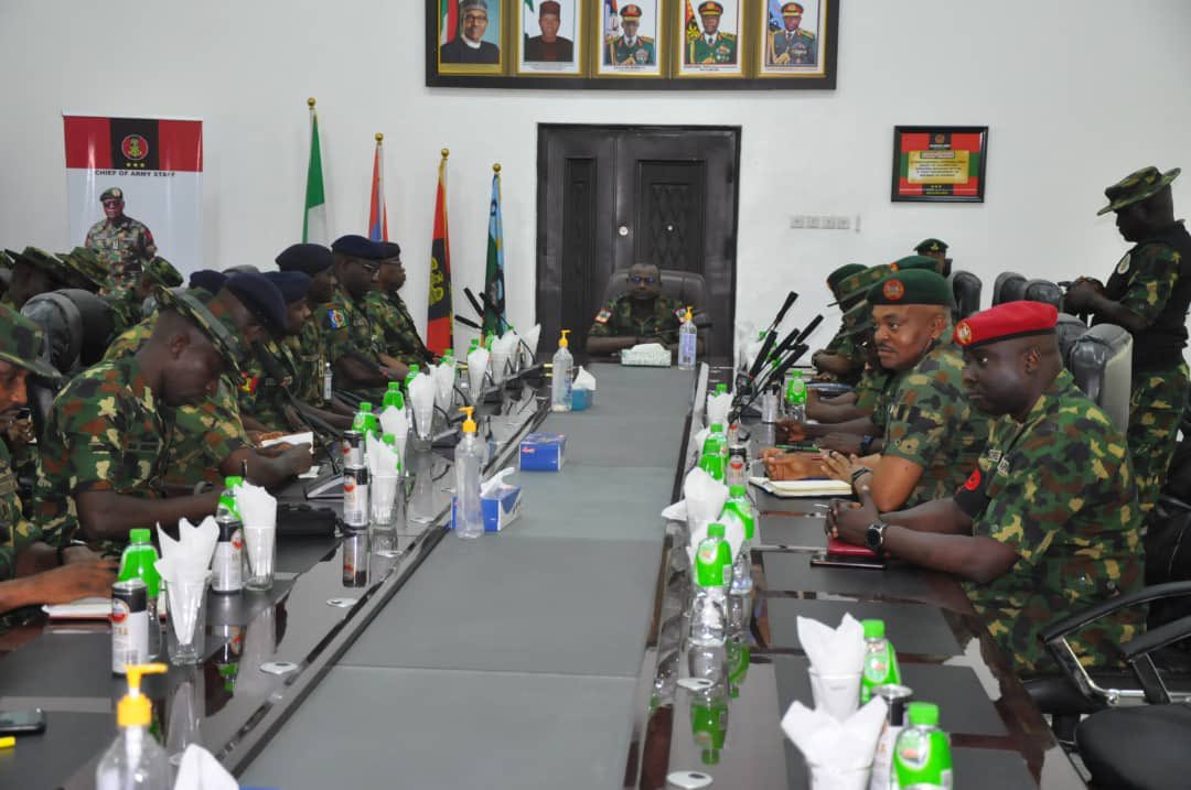 Nigerian Army On Twitter The General Officer Commanding Goc 6