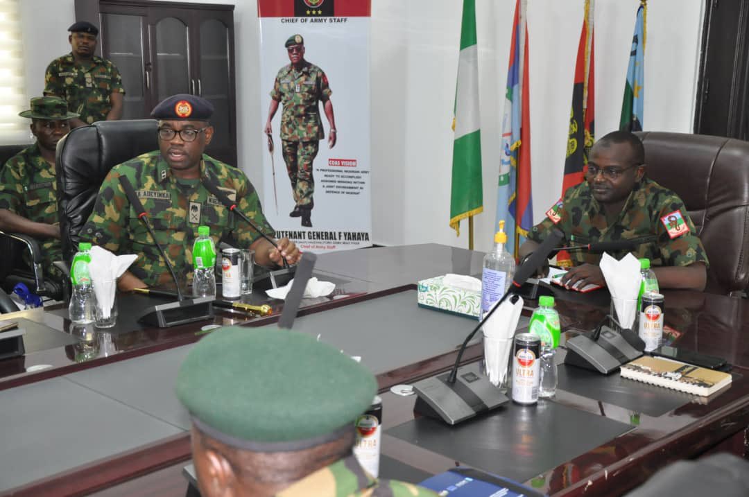Nigerian Army On Twitter The General Officer Commanding Goc 6
