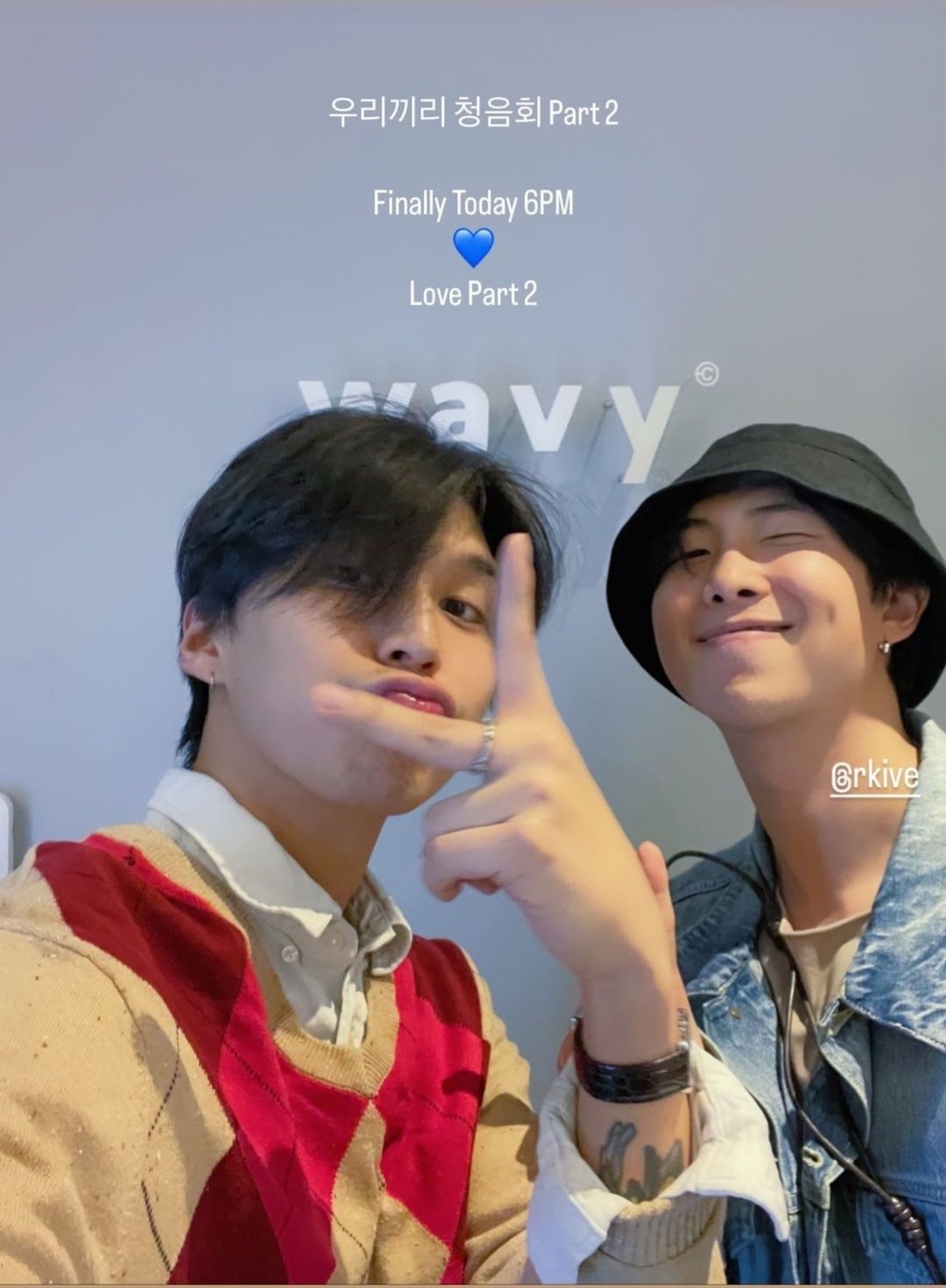 KNJ Fanpage (SLOW...) on Twitter: "Namjoon and Colde 💙💙 Namjoon will be featured on COLDE's ...