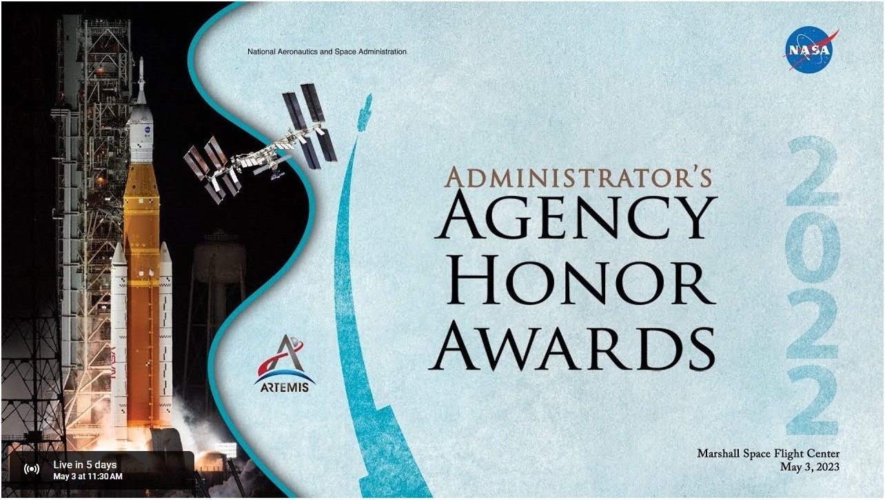 NASA People on Twitter: "You're invited to join us for the 2022 Administrator’s Agency Honor ...
