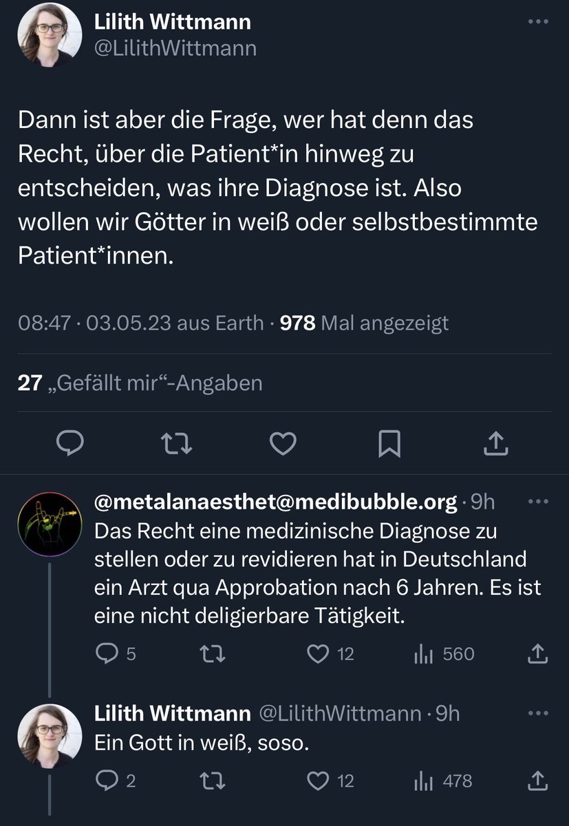 Hobbynotarzt on Twitter: "Ich schätze den Account von @LilithWittmann sehr, aber das finde ich ...