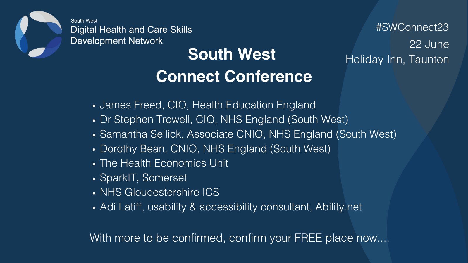 SW Digital Health & Care Skills Development on Twitter: "Looking forward to the South West ...
