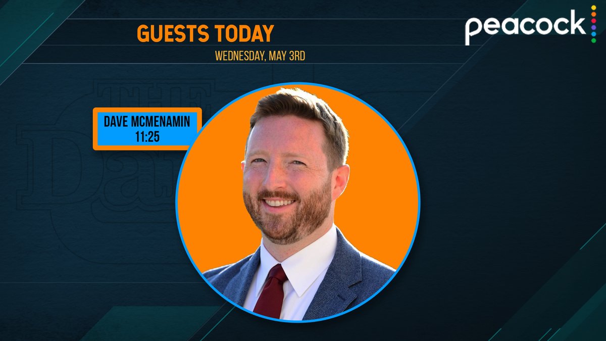 Dan Patrick Show on Twitter: "We're live, come join us! On the show today: Dave McMenamin ...