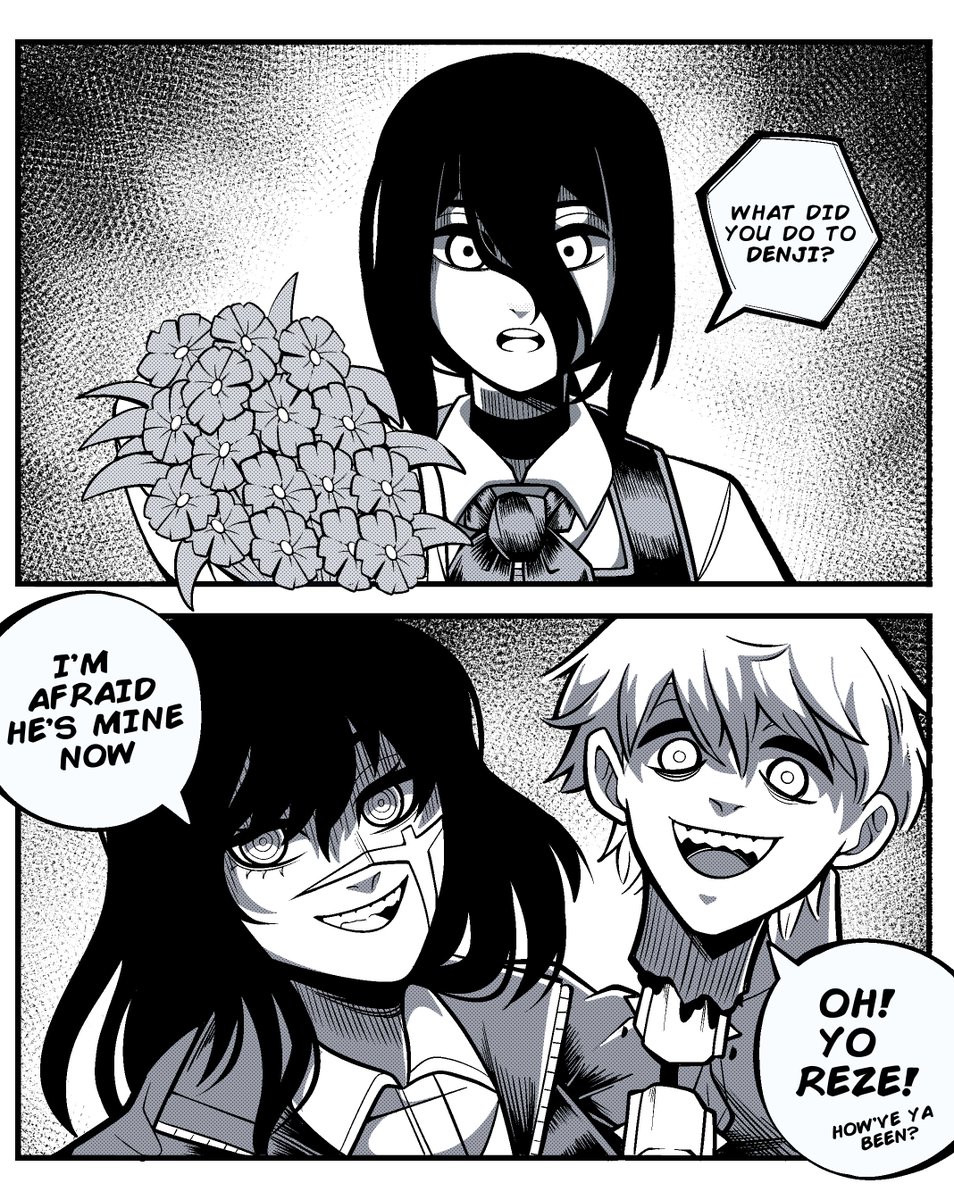 「He can't see shit under there can he 」kuremiの漫画