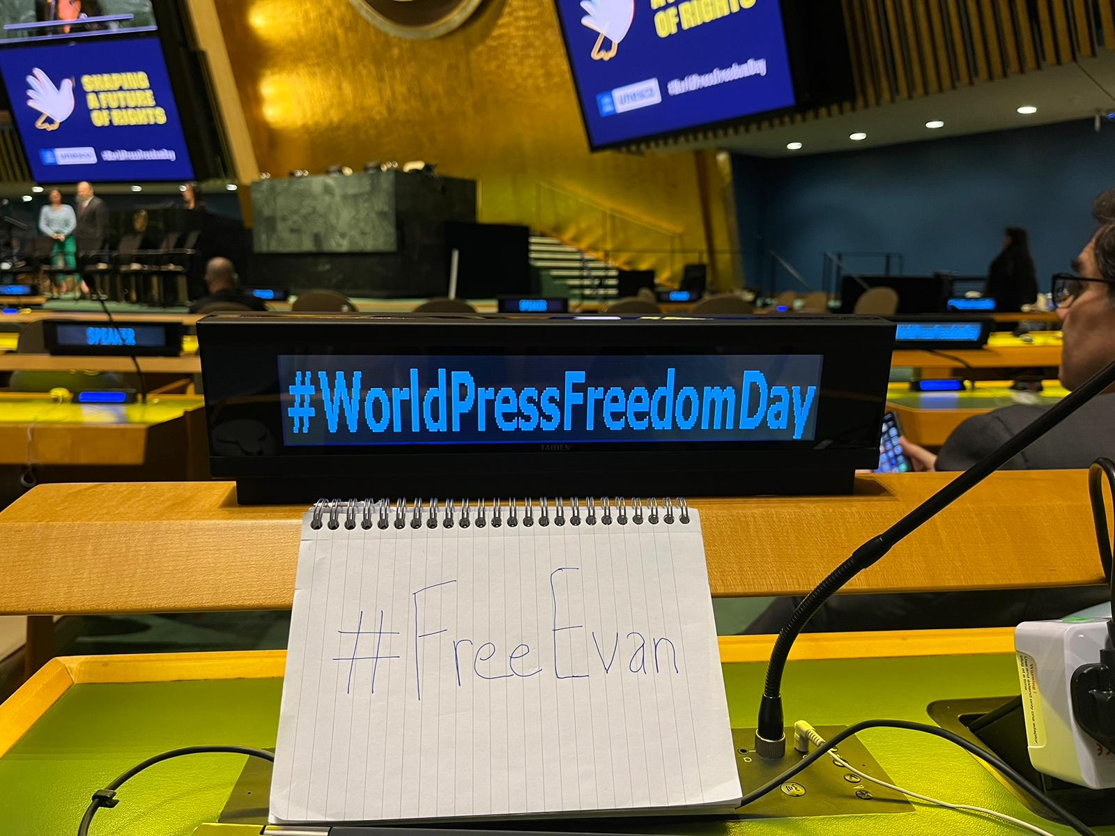 Caitlin Ostroff on Twitter: "Today is #WorldPressFreedomDay. It's also the 5th week my friend ...