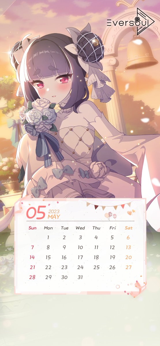 Eversoul on Twitter: "📅 May 2023 Nini Calendar (Mobile) Nini is extremely reluctant to interact ...