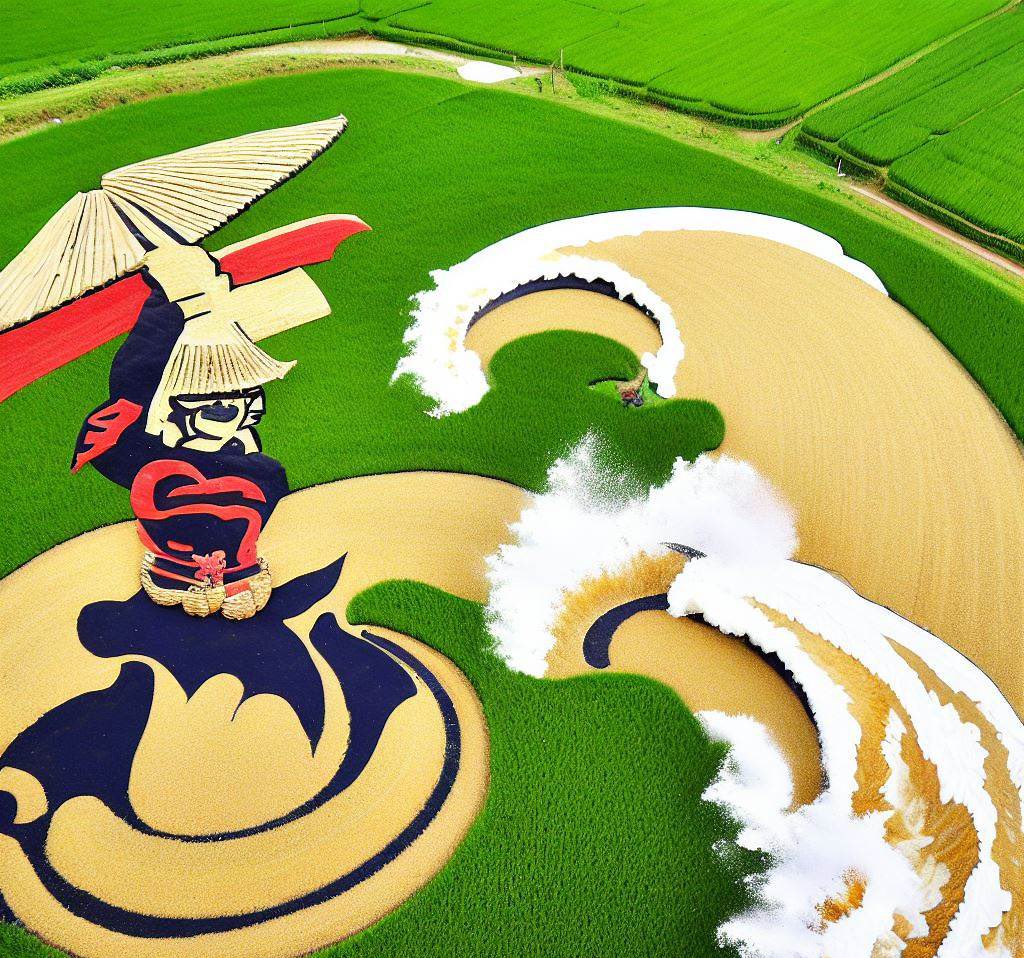 Japanese rice field art. - Democratic Underground Forums