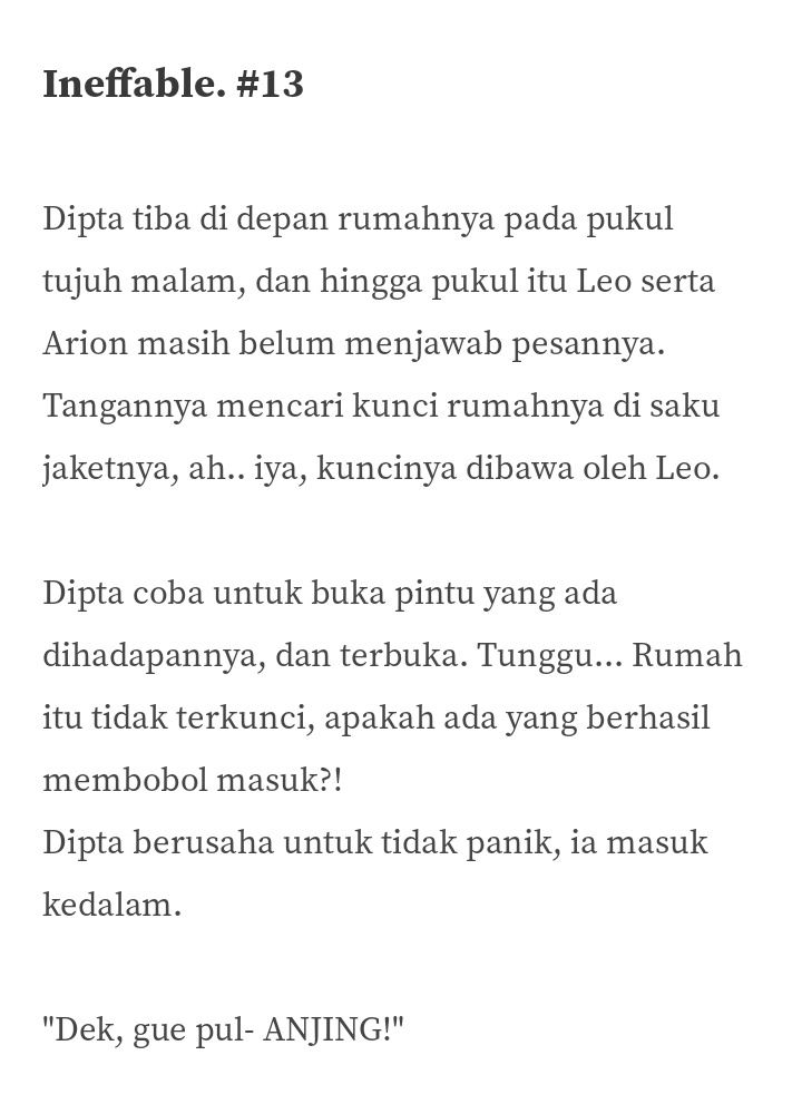 el, ineffable update. on Twitter: "067."