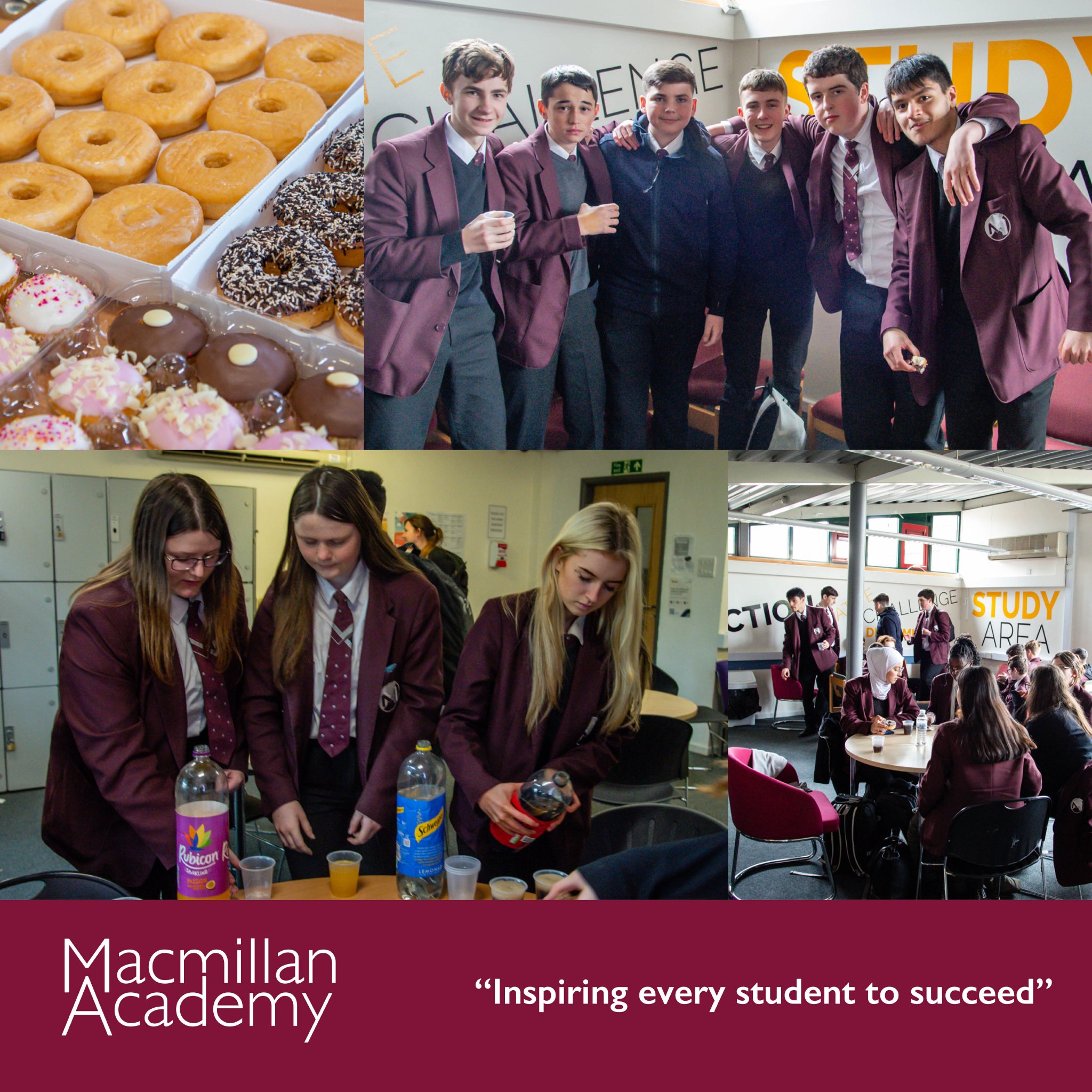 Macmillan Academy on Twitter: "Just last week 11KDI and 11TAN were invited down to the Post 16 ...