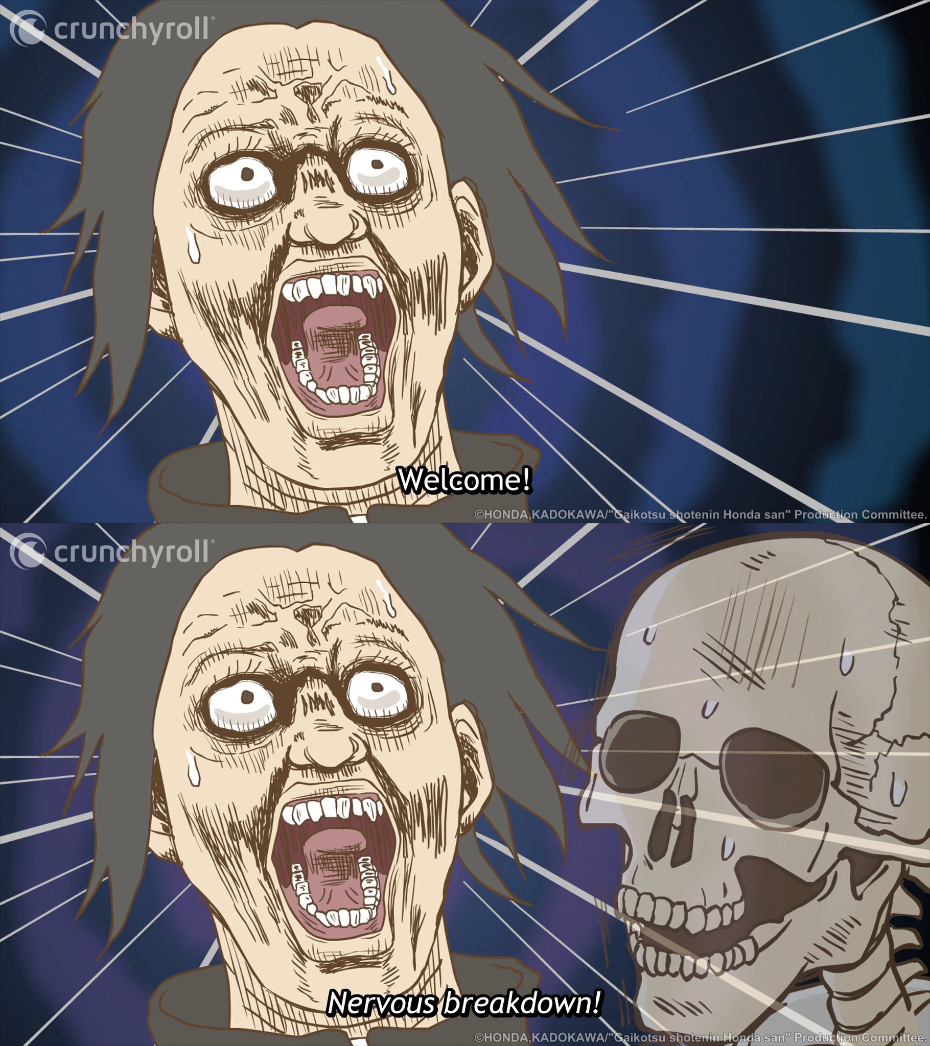 Skull Face Memes Panic Face Posts Spookymemes.com
