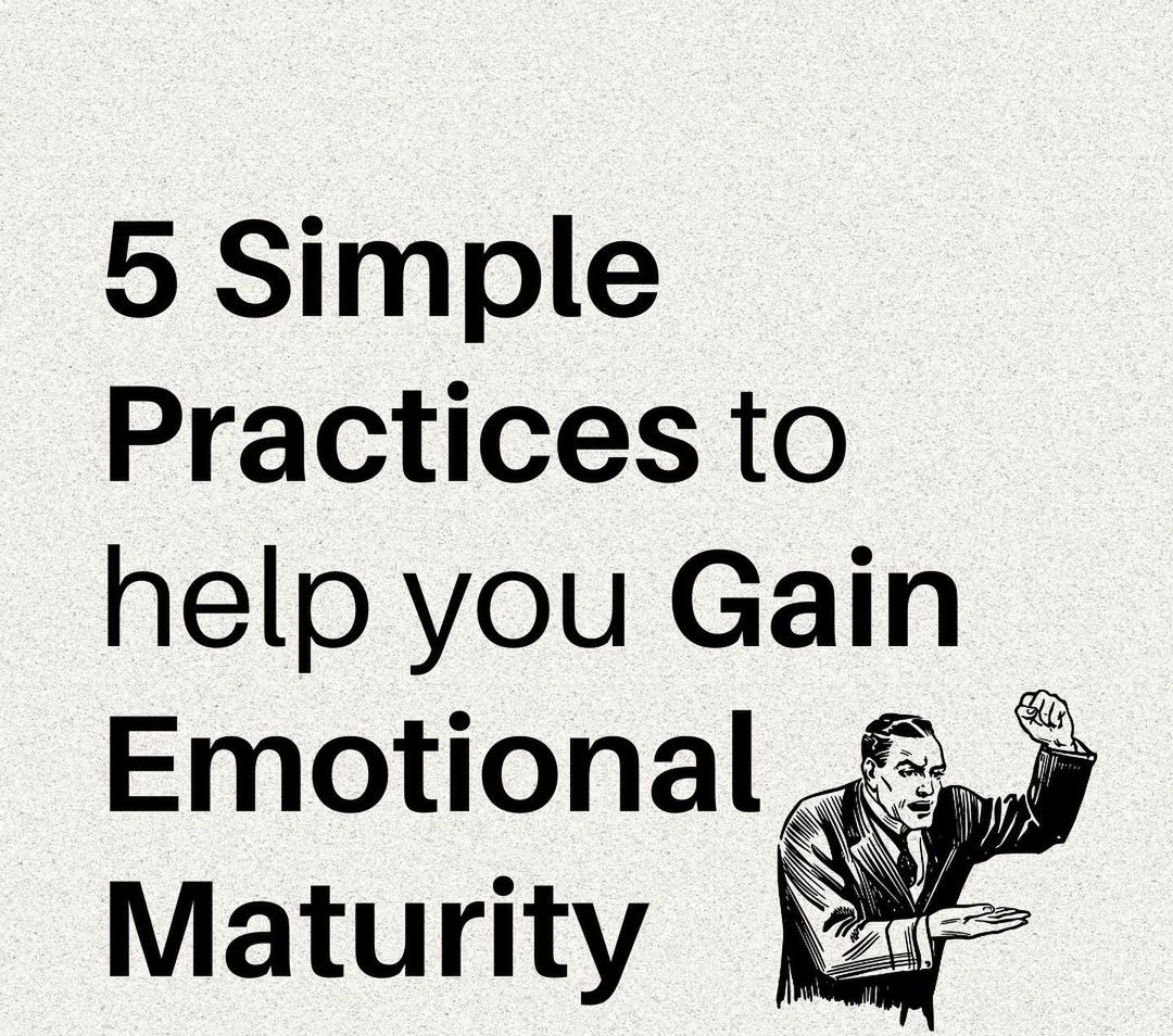 Emotional Maturity Quotes