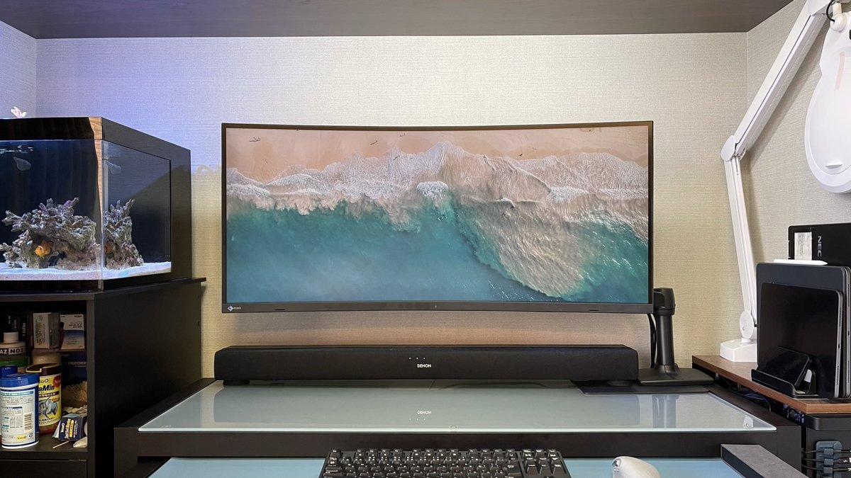 EIZO株式会社 on Twitter: "\EIZOモニターWプレゼントキャンペーン📣／ EIZOのウルトラワイド曲面モニターEV3895をご愛用中の方からのご応募を紹介 アーム活用で ...