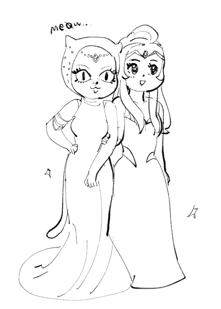 「catradora metgala」🦦monn🍣もんꪔ̤̮の漫画