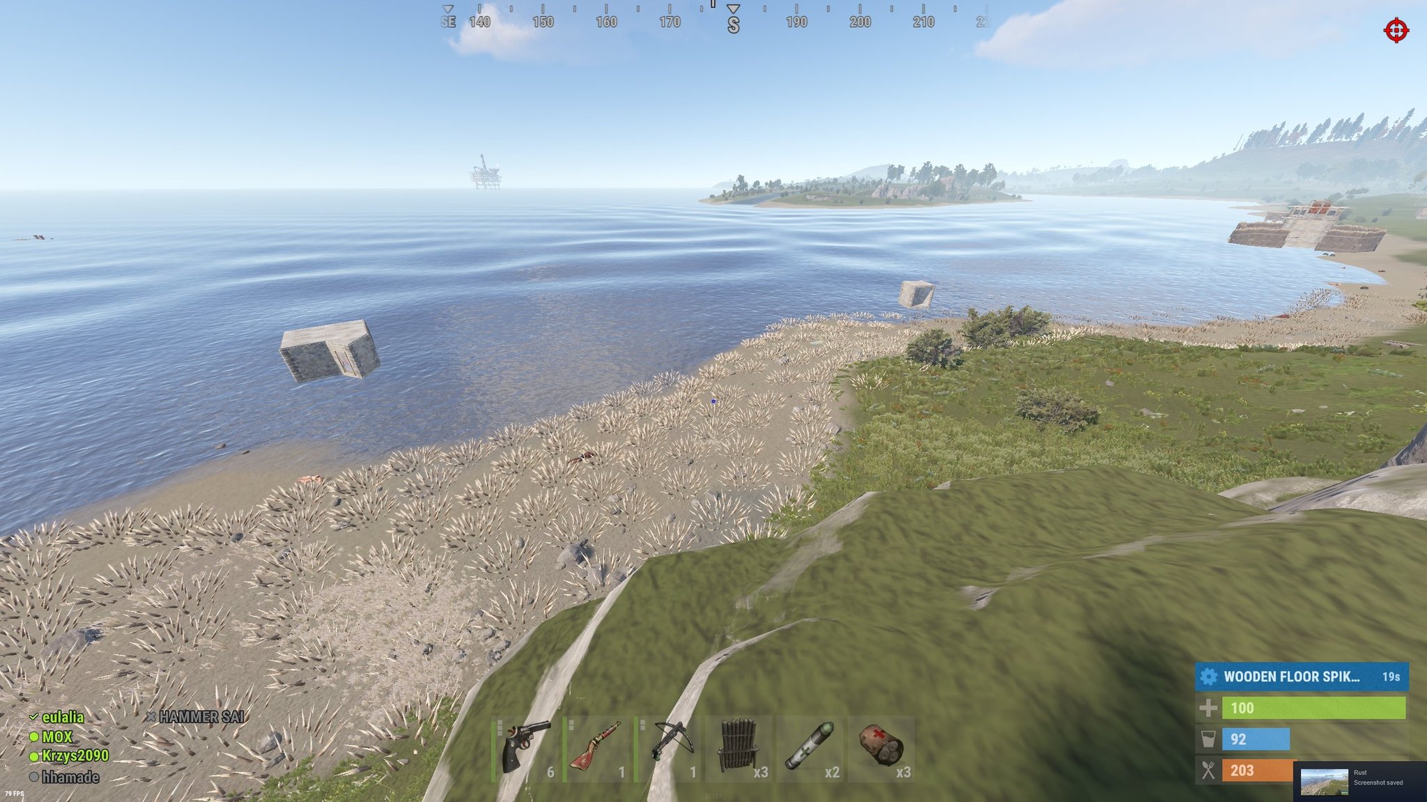 Max on Twitter: "Welcome to SPIKE BEACH ON THE MOST POPULATED RUST SERVER!!! https://t.co ...