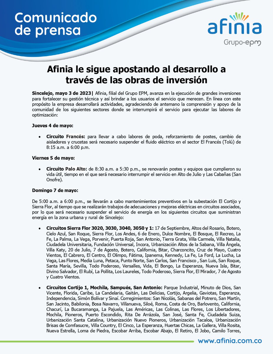Afinia Grupo EPM on Twitter: Afinia Grupo EPM on Twitter: