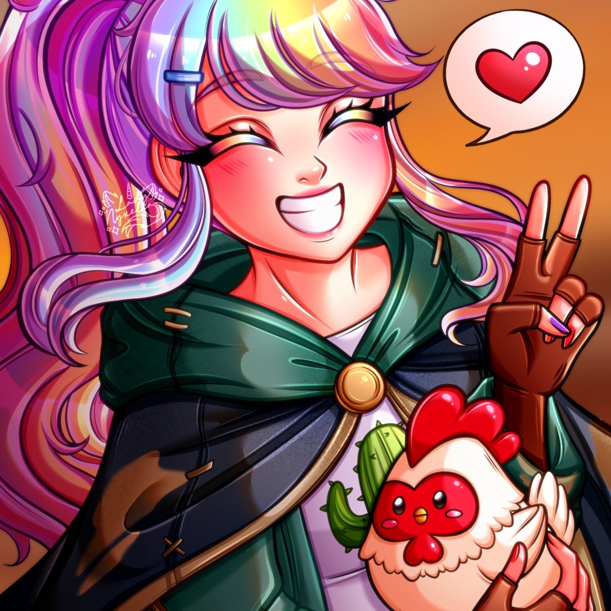 🍬 ᗰIᑎT KIᖇᗩᖇI on Twitter: "time to break immersion 💥 as promised, here's ur fav rainbow beep ...