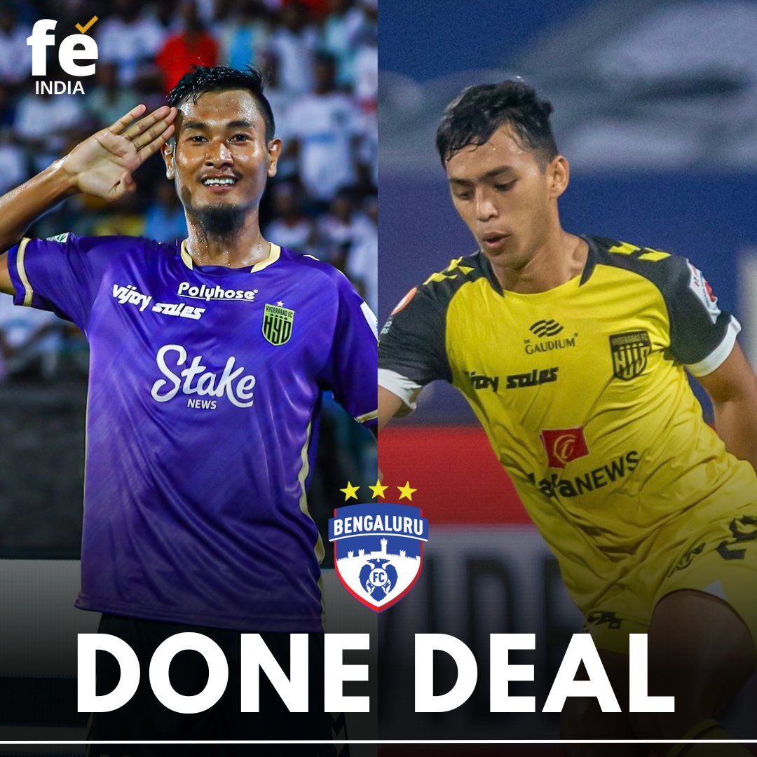 Football Express India on Twitter: "Hyderabad FC players Halicharan Narzary and Rohit Danu have ...