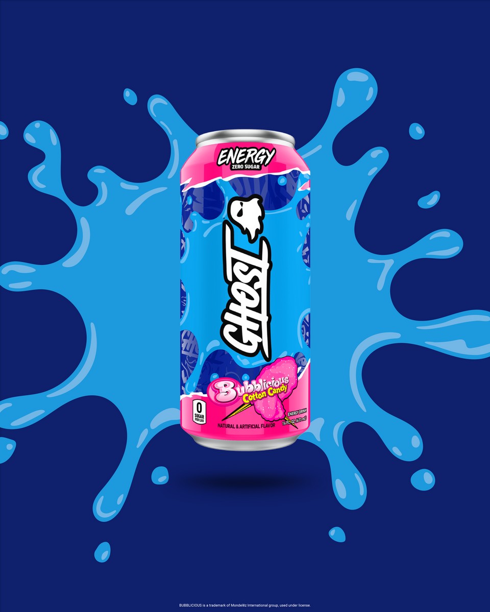 GHOST on Twitter: "WHAT'S POPPIN'? 😏 ⁠ Be one of the first to try GHOST® ENERGY x BUBBLICIOUS ...