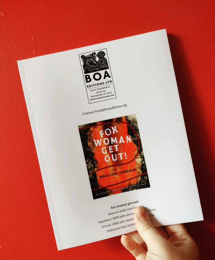 Sean Thomas Dougherty on Twitter: "The galleys are here! New books by India Lena Gonzalez and me ...